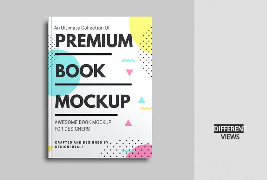 Paper Book Mock Up Template - Designertale