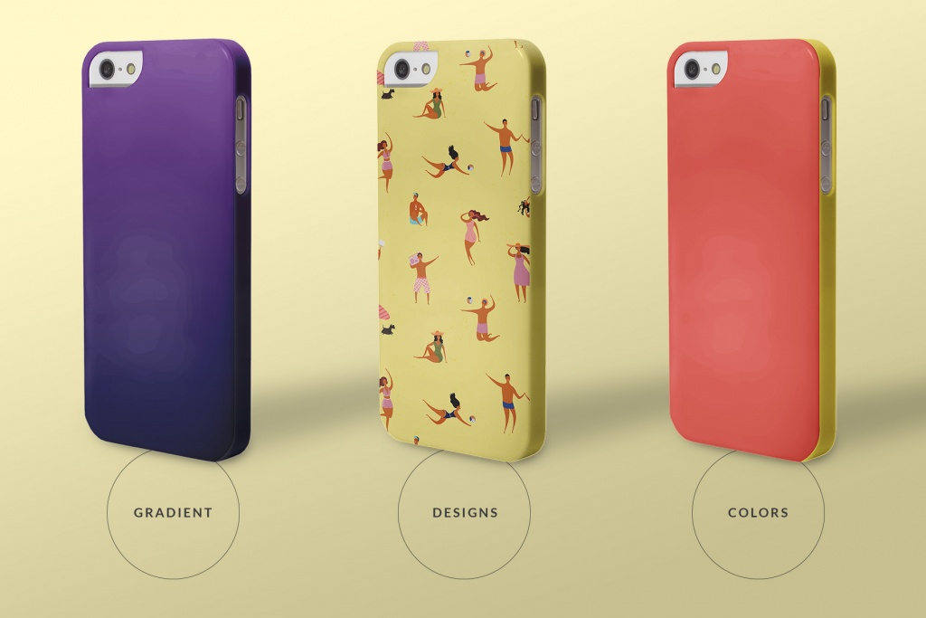 iPhone Snap Back case Mockup - Designertale