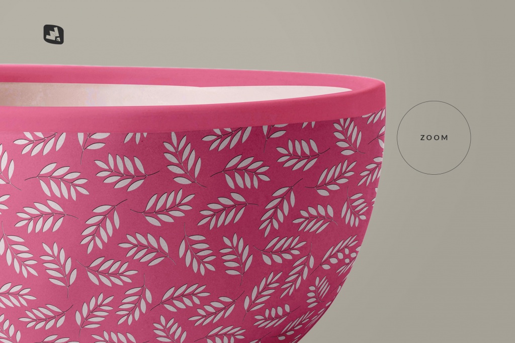 Front View Bowl Mockup Vol.1 - Designertale