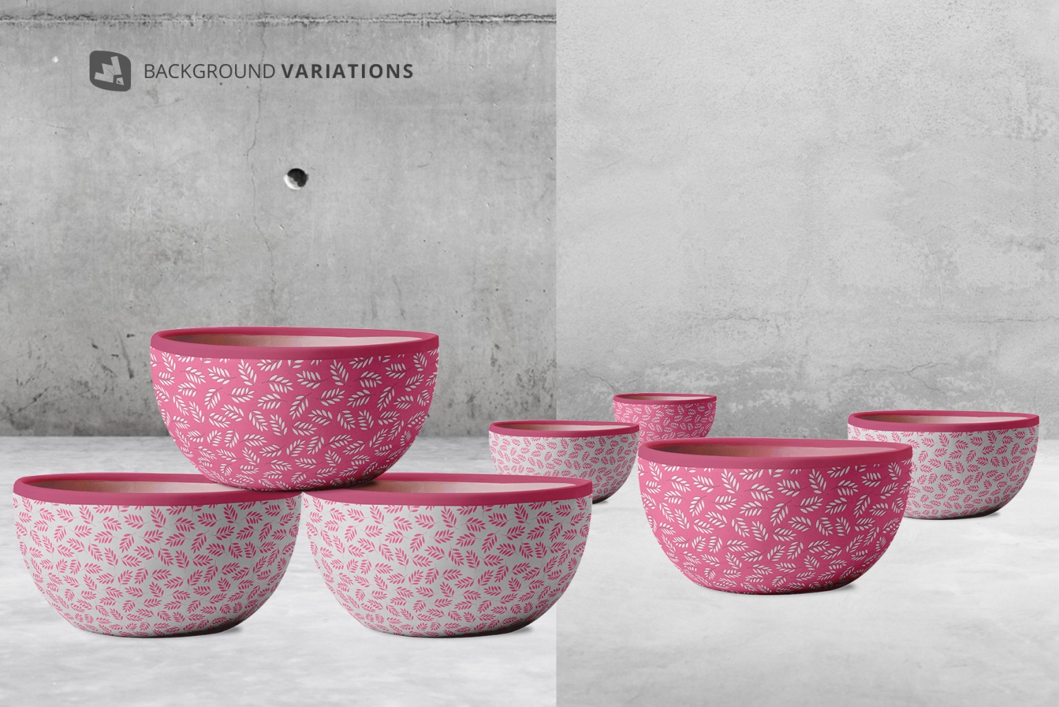 Front View Bowl Mockup Vol.1 - Designertale