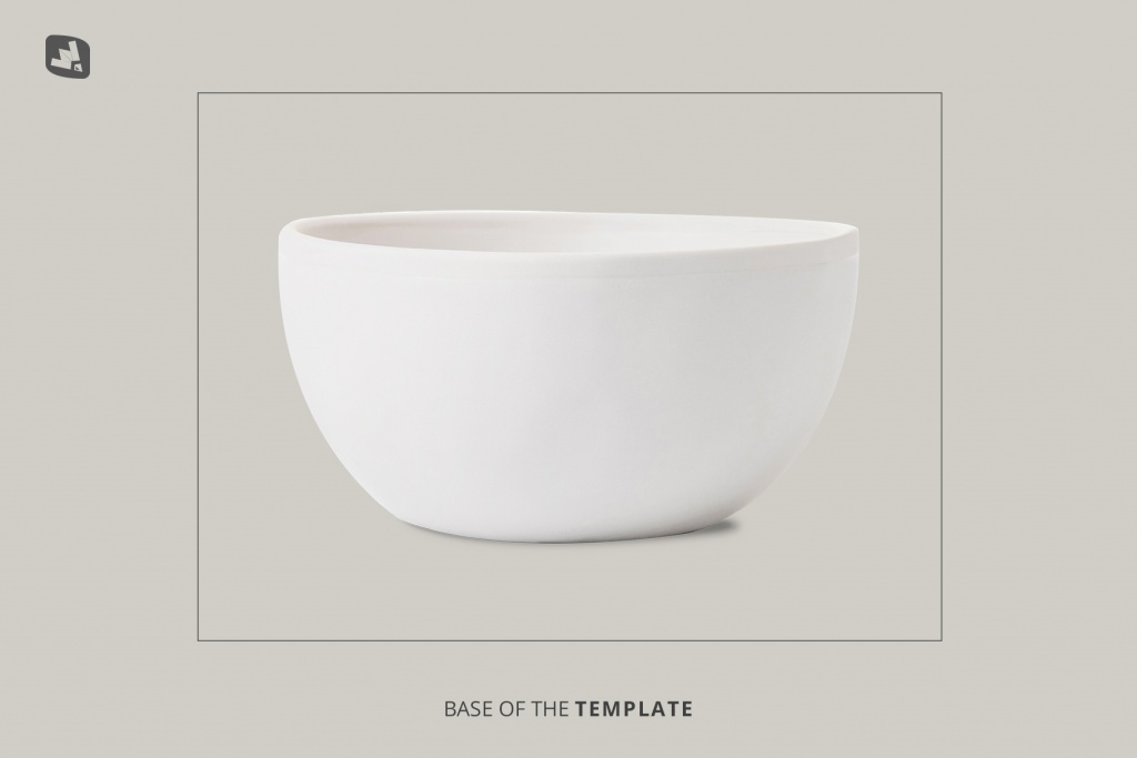 Front View Bowl Mockup Vol.1 - Designertale