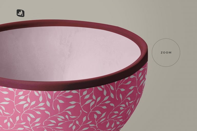 Front View Bowl Mockup Vol.2 - Designertale
