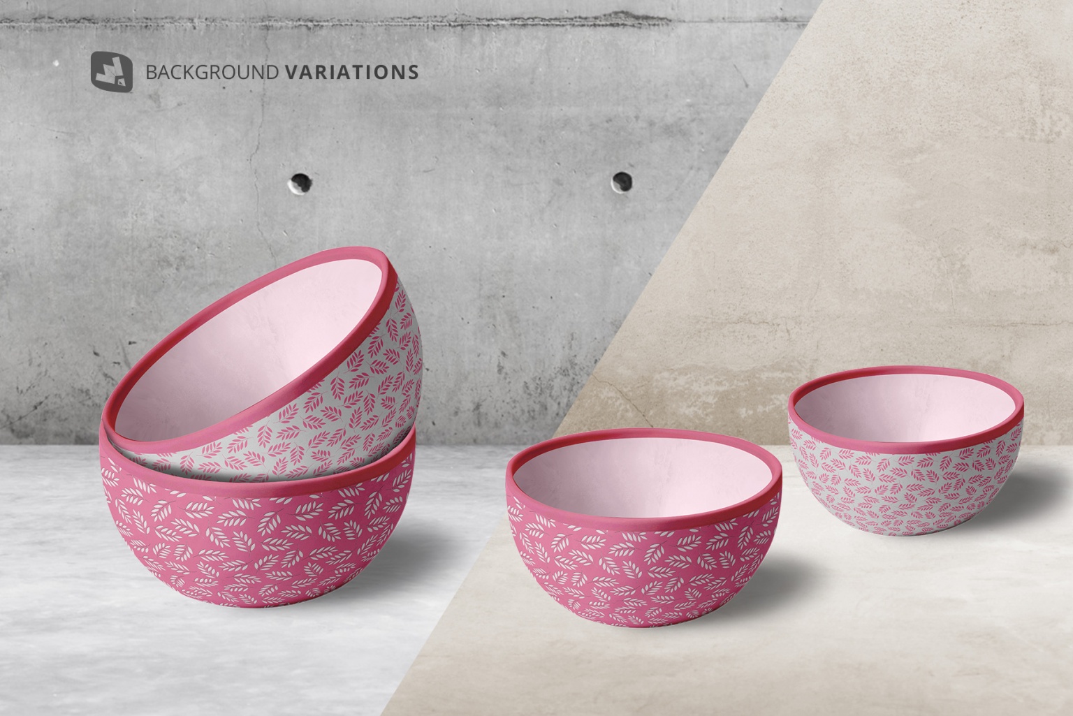 Front View Bowl Mockup Vol.2 - Designertale