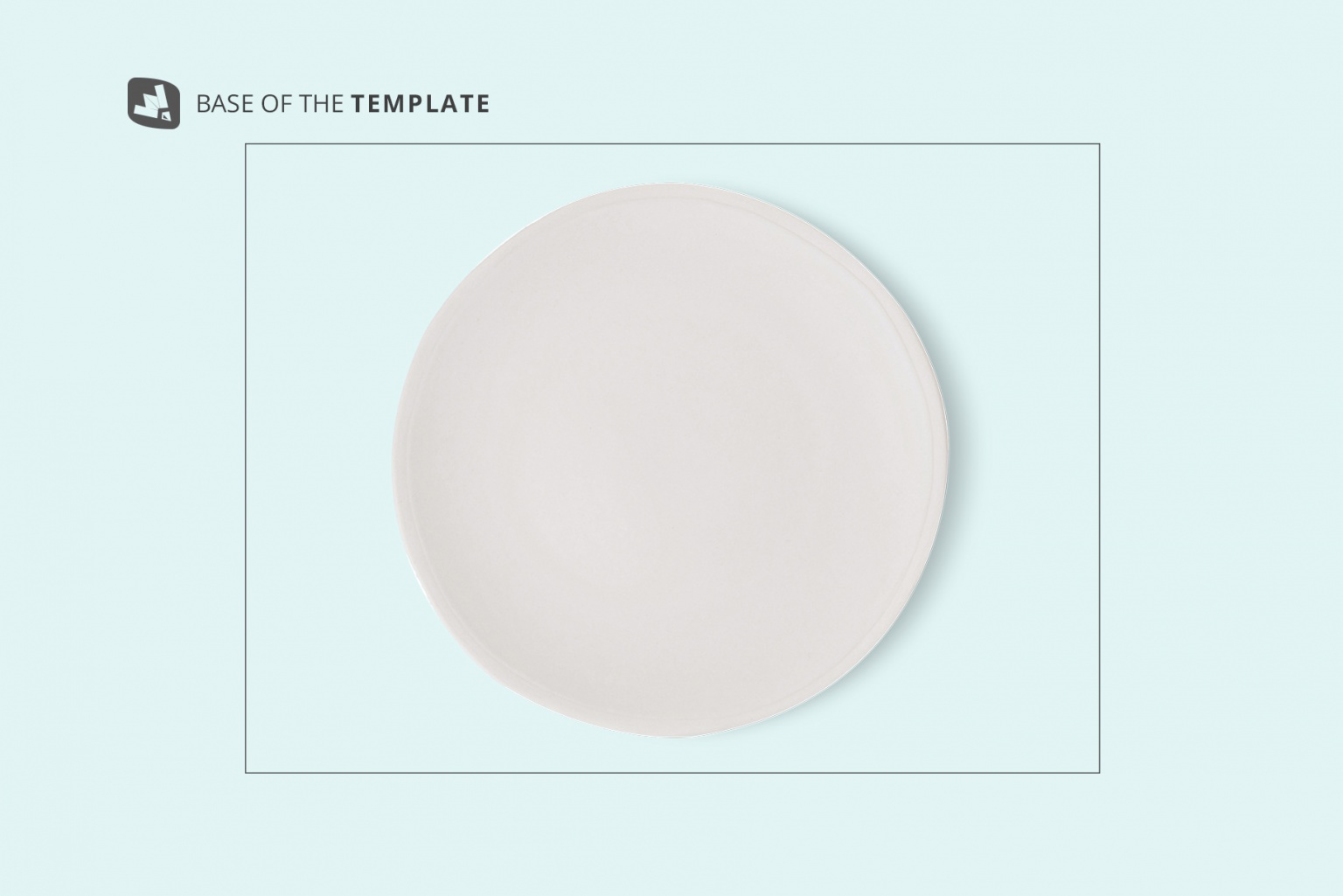 Top View Ceramic Dish Mockup - Designertale