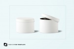 Cylindrical Container Mockup | Designertale