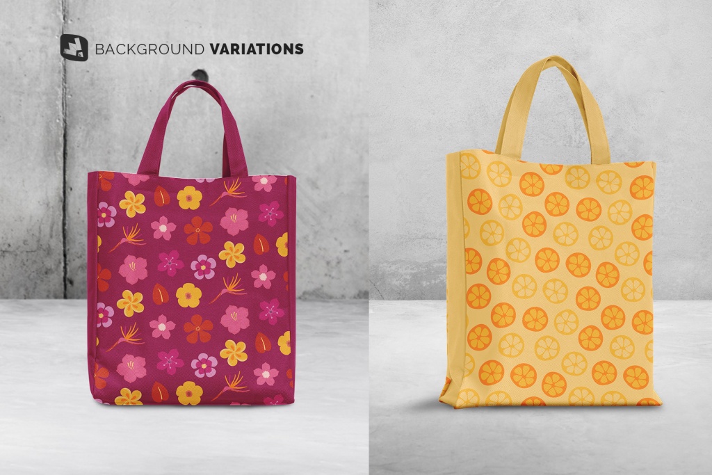 Front View Canvas Bag Mockup | Designertale