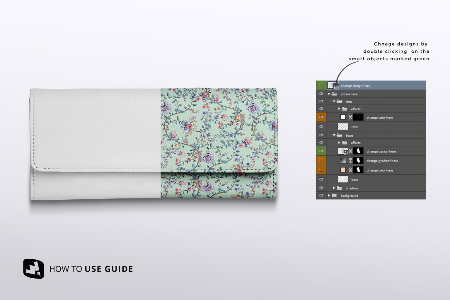 Top View Women's Purse Mockup | Designertale