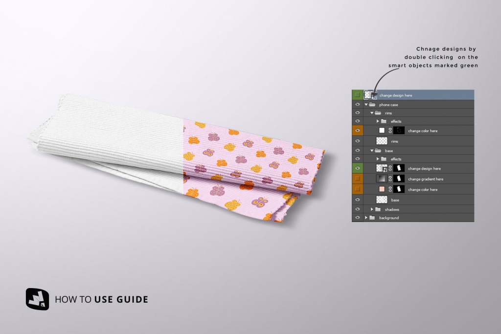 Top View Cloth Table Mat Set Mockup | Designertale