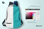 Top View Backpack Mockup - Designertale