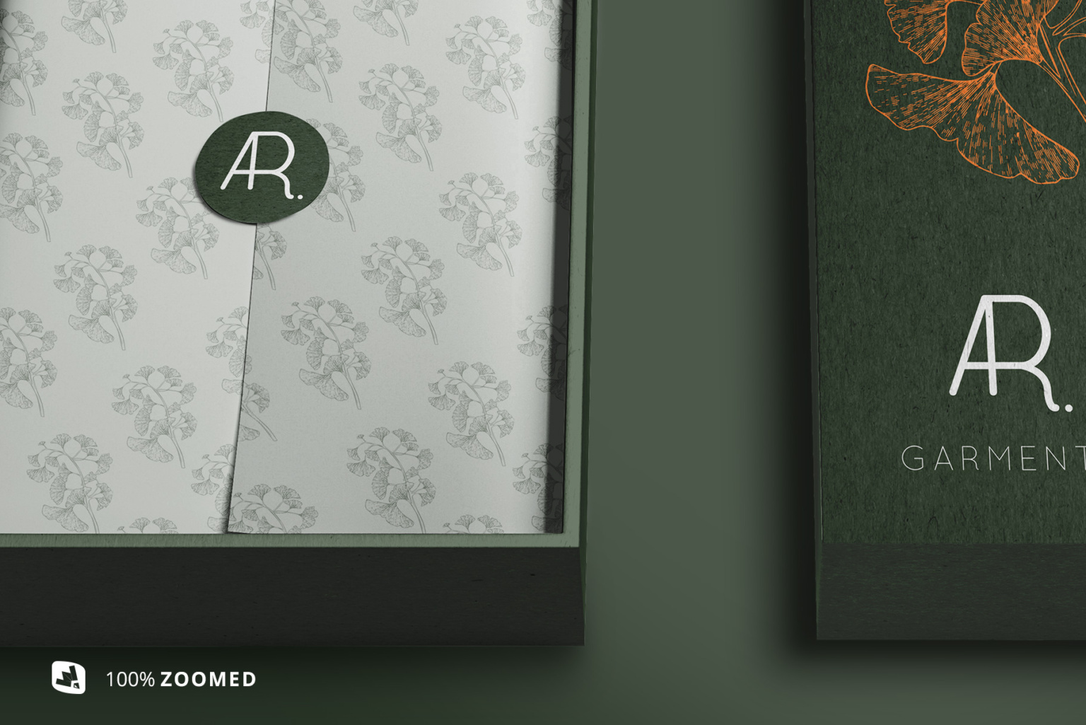 Garment Branding Box Mockup - Designertale