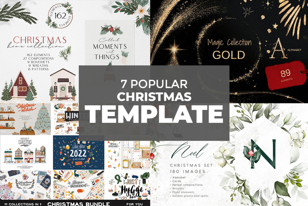7 Popular Christmas Templates - Designertale