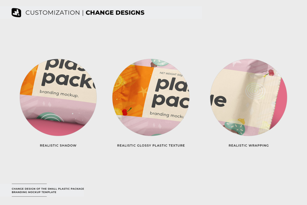 Plastic Package Branding Mockup - Designertale