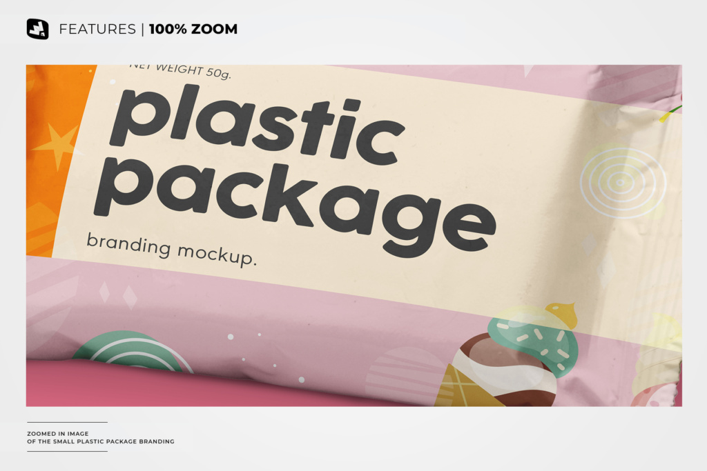 Plastic Package Branding Mockup - Designertale