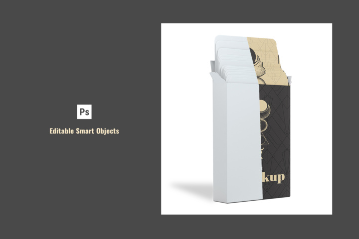 Playing Card Packaging Mockup - Designertale