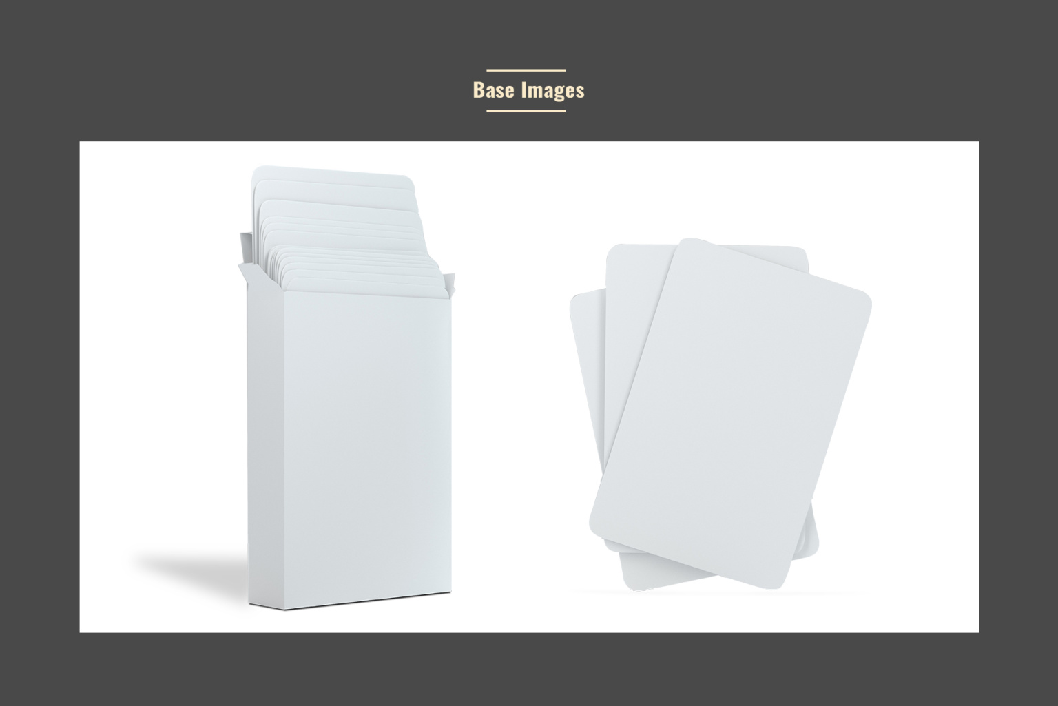 Playing Card Packaging Mockup - Designertale