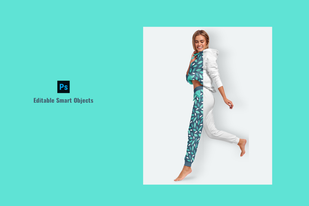 Womens Tracksuit Mockup - Designertale