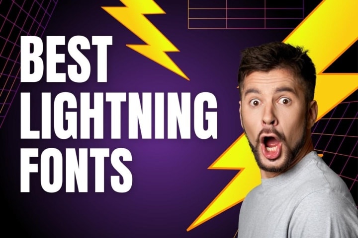 11+ Best Lightning Fonts: Energize Your Creations with Thunderous ...