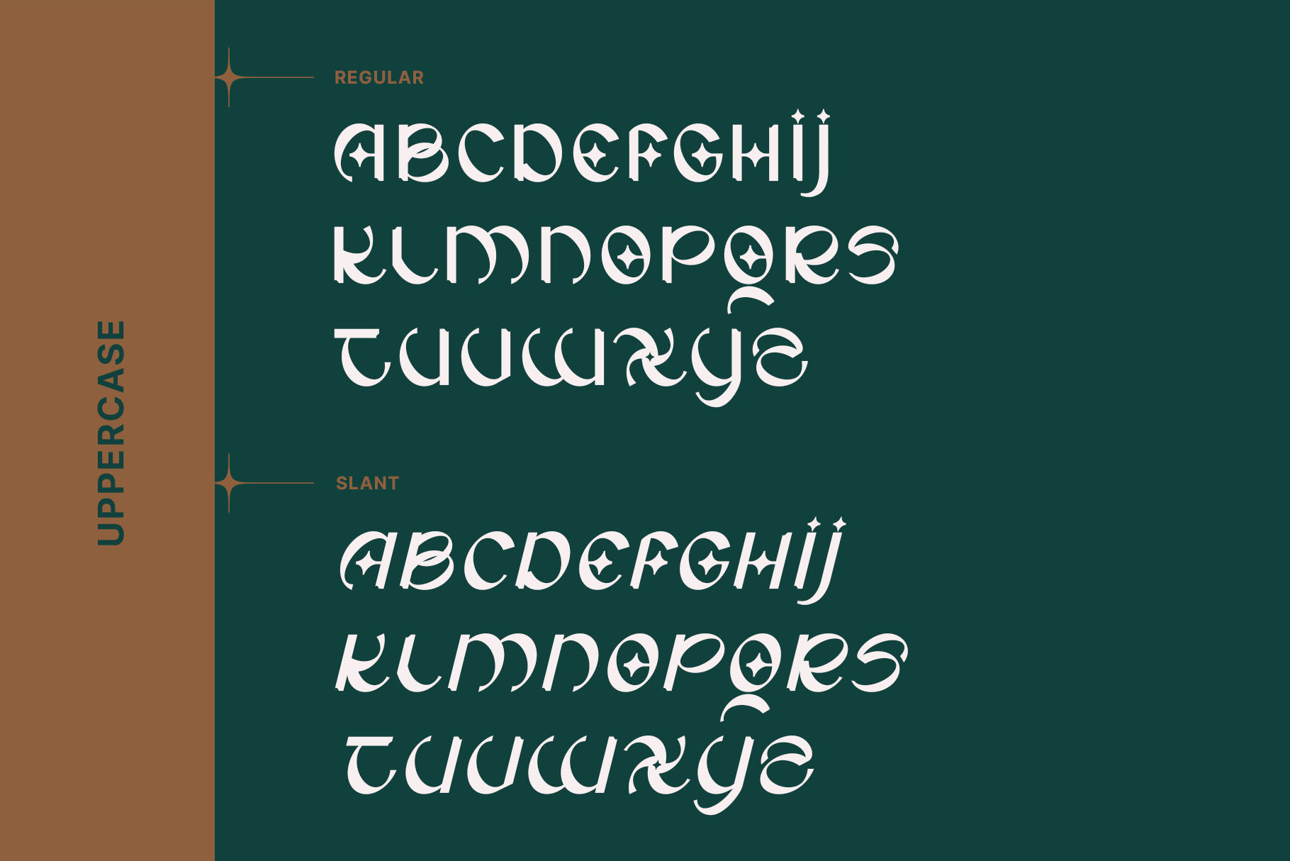 Gahiboe - Unique Boho Retro Font | Designertale