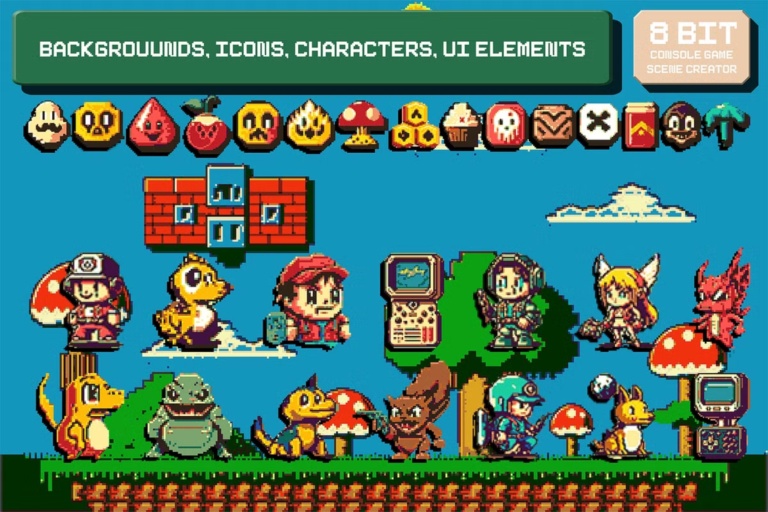 The Retro Console Scene Builder | Designertale